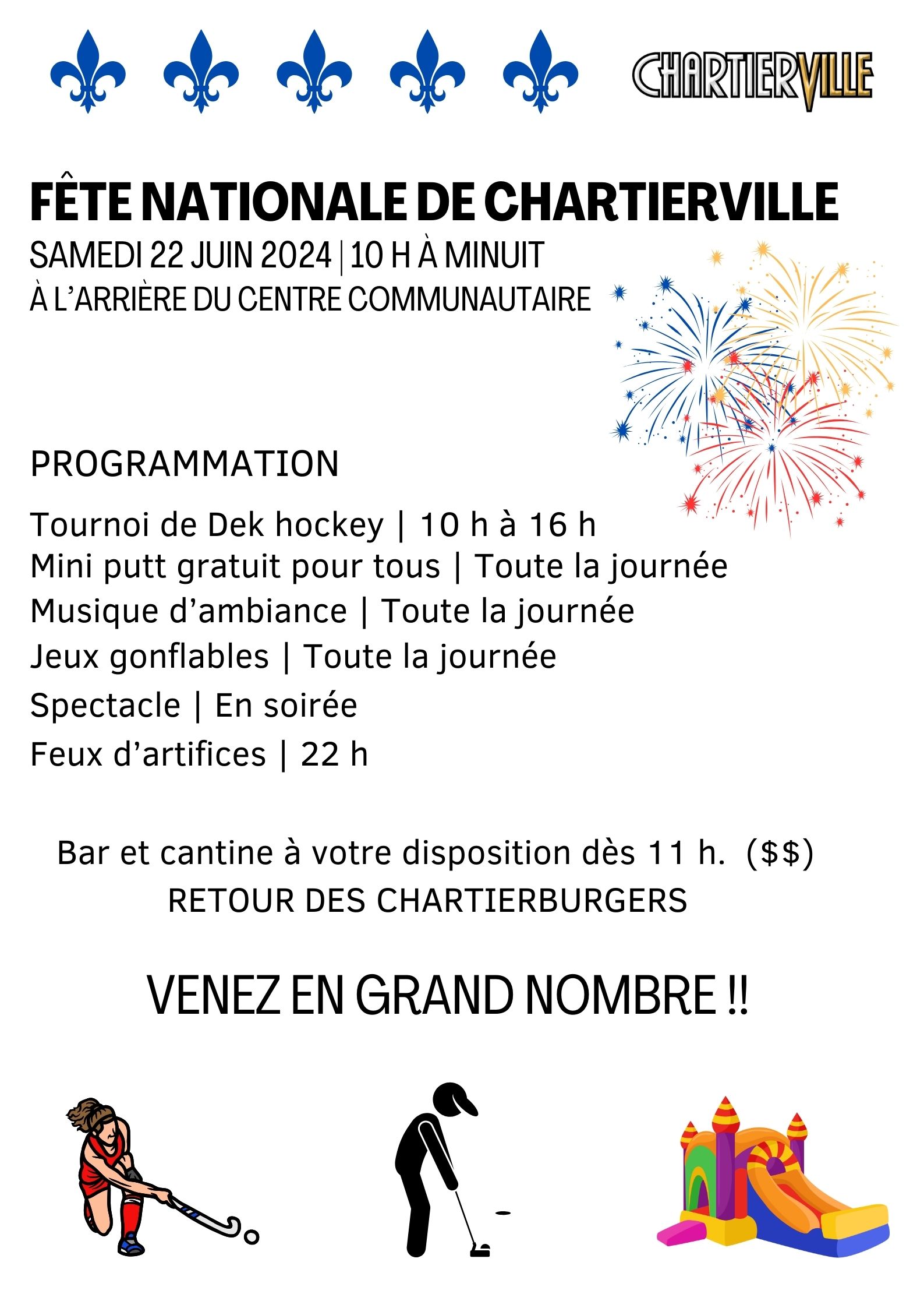 Affiche St-Jean (Chartierville) (1) - Municipalité de Chartierville